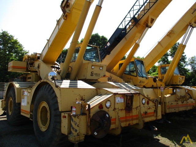 Grove RT745 45-ton Rough Terrain Crane For Sale Hoists & Material ...