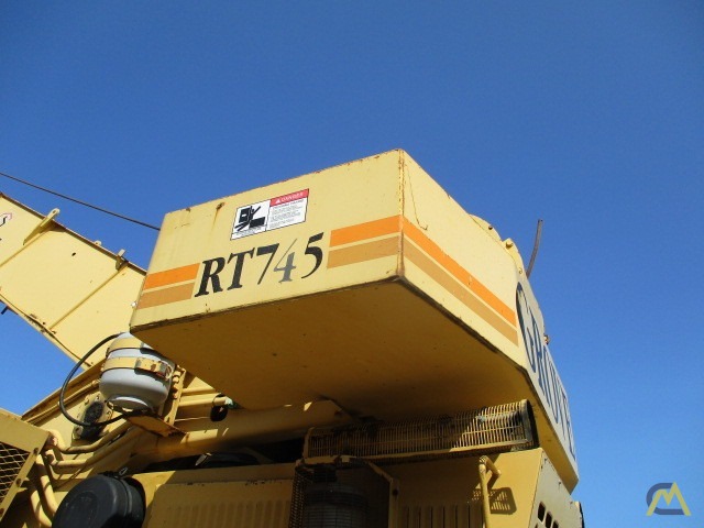 Grove RT745 45-ton Rough Terrain Crane For Sale Hoists & Material ...