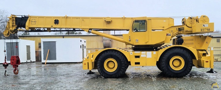 Grove RT750 50-ton Rough Terrain Crane For Sale Hoists & Material ...