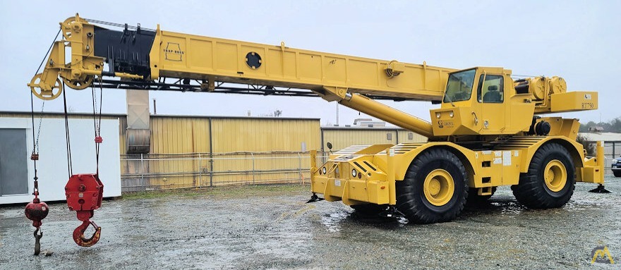 Grove RT750 50-ton Rough Terrain Crane For Sale Hoists & Material ...