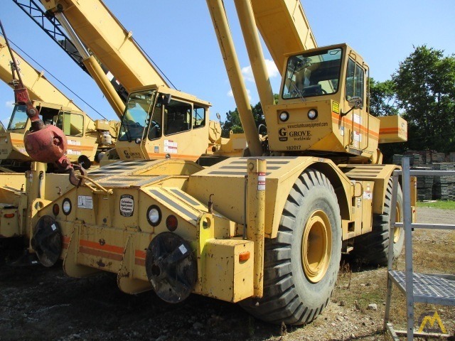 Grove RT750 50-ton Rough Terrain Crane For Sale Hoists & Material ...