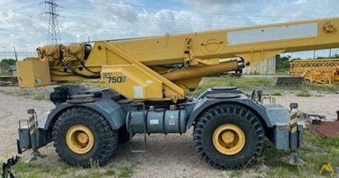 Grove RT750E Rough Terrain Crane For Sale Hoists & Material Handlers ...