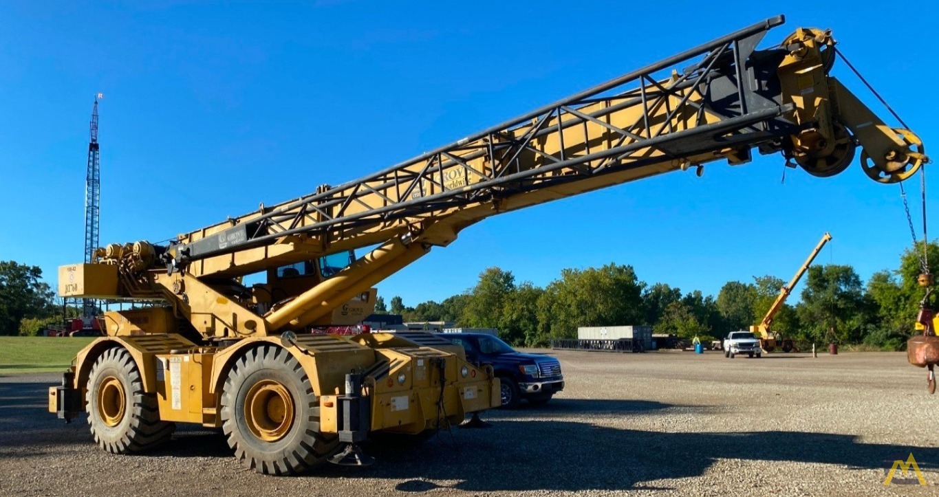 Grove RT760 Rough Terrain Crane For Sale Hoists & Material Handlers ...