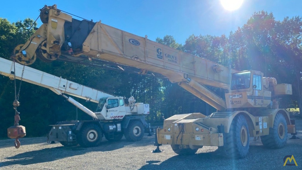 Grove RT760 Rough Terrain Crane For Sale Hoists & Material Handlers ...