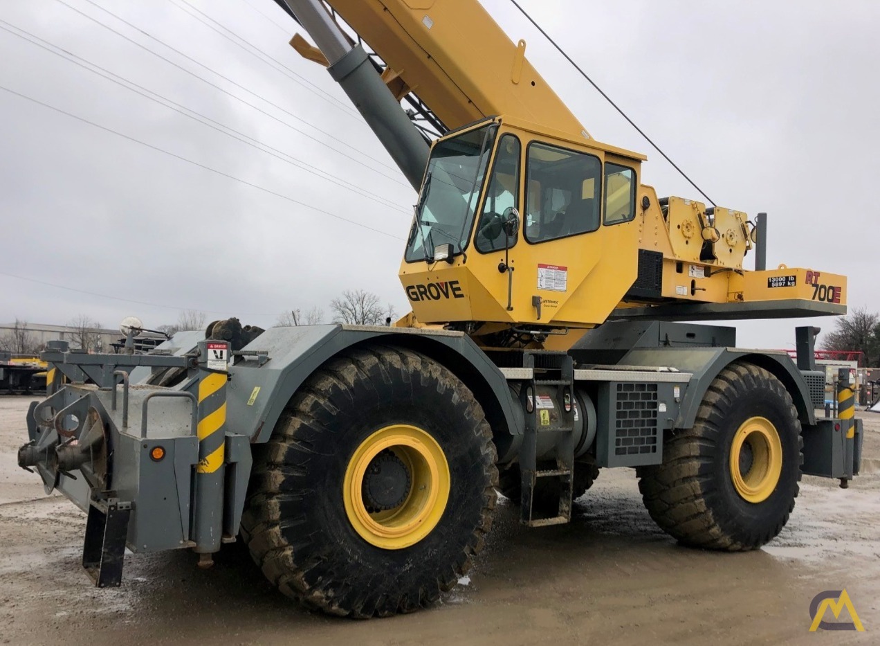 Grove RT760E Rough Terrain Crane For Sale or Rent Hoists & Material ...