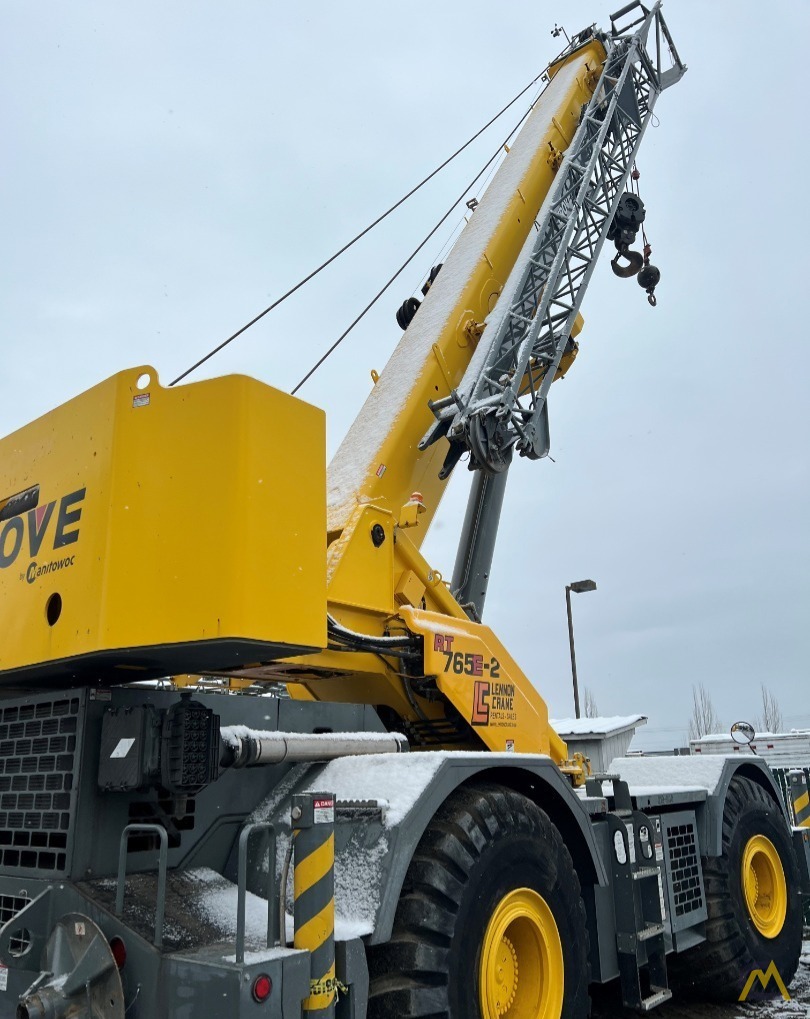 Grove RT765E-2 65-ton Rough Terrain Crane For Sale Hoists & Material ...