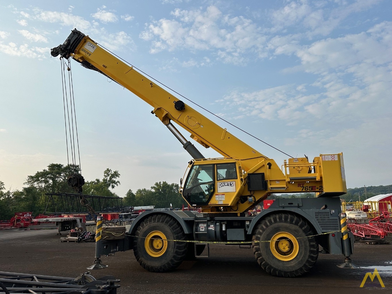 Grove RT765E Rough Terrain Crane For Sale or Rent Hoists & Material ...