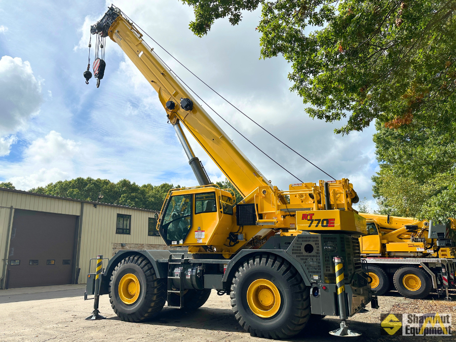 Grove RT770E Rough Terrain Crane For Sale or Rent Hoists & Material ...