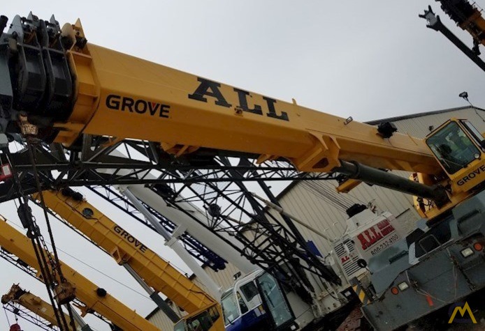 Grove RT875E 75-Ton Rough Terrain Crane For Sale Hoists & Material ...
