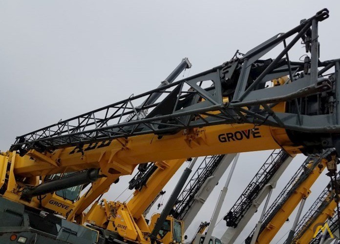 Grove RT875E 75-Ton Rough Terrain Crane For Sale Hoists & Material ...