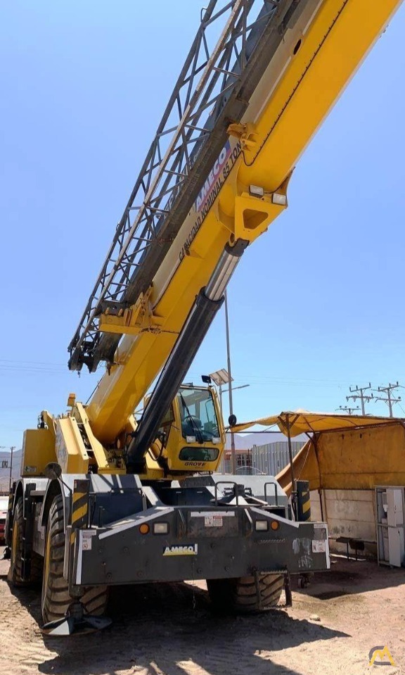 Grove RT880E 80-Ton Rough Terrain Crane For Sale Hoists & Material ...