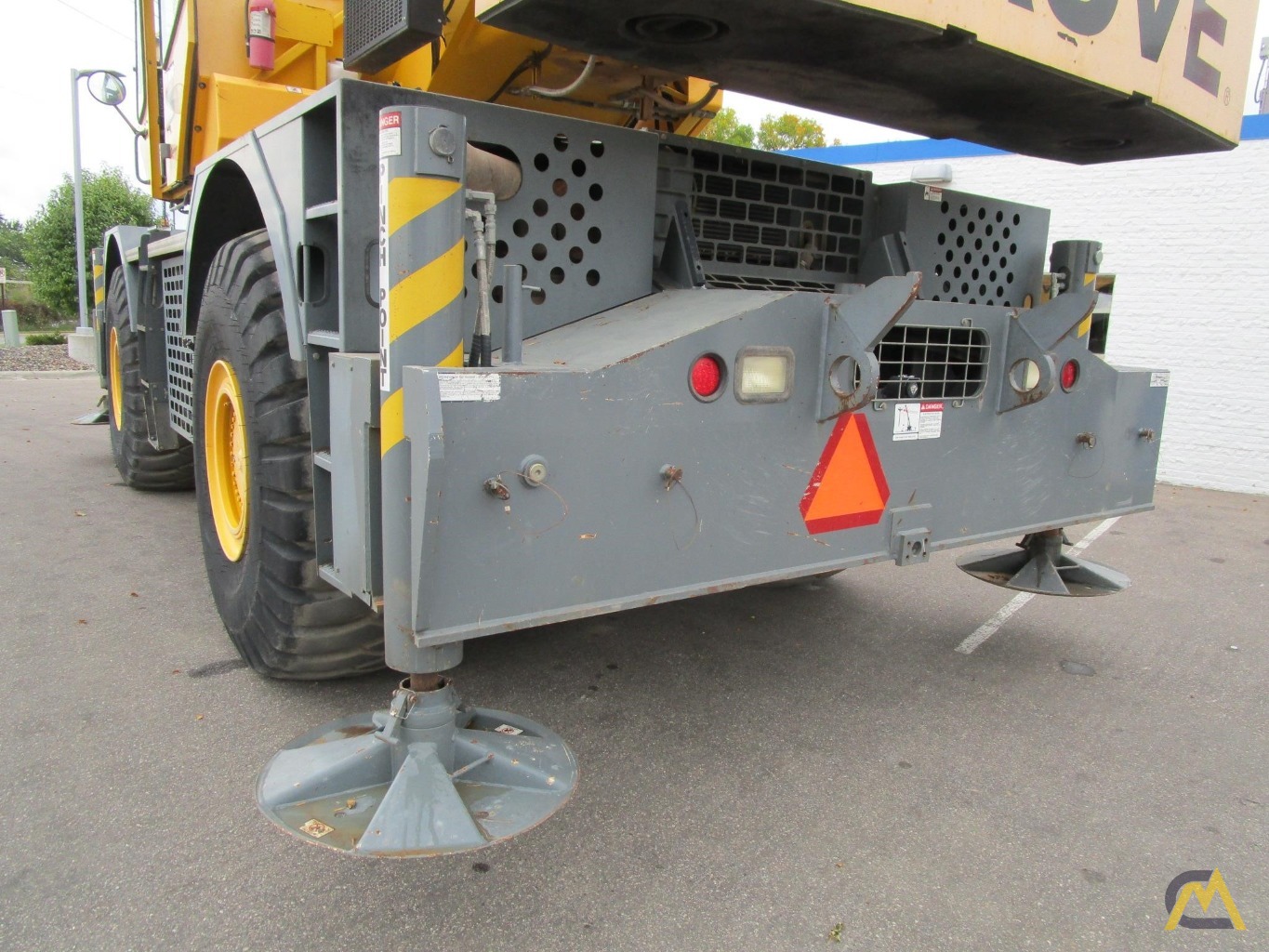 Grove RT880E 80-Ton Rough Terrain Crane For Sale or Rent Hoists ...