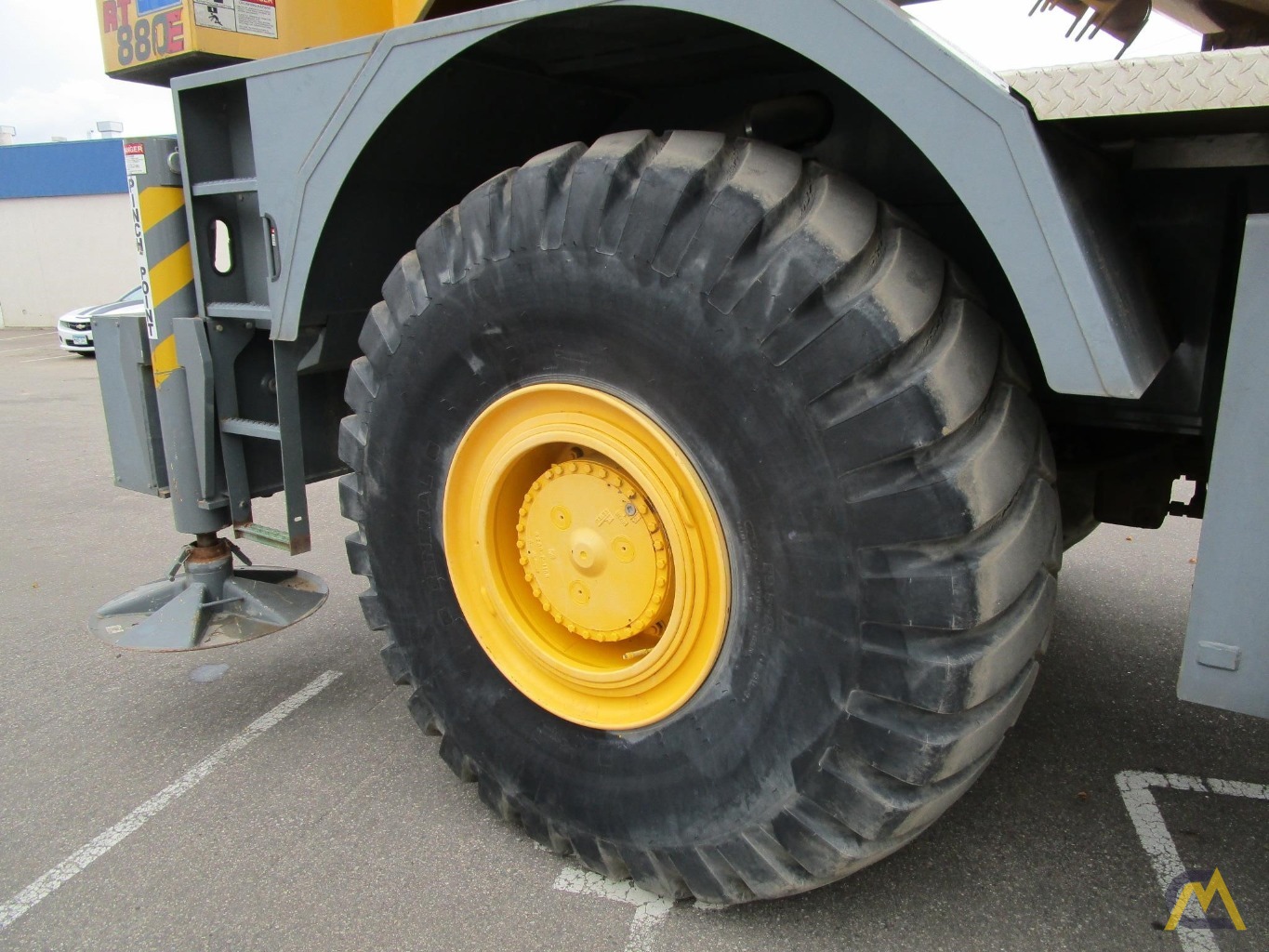 Grove RT880E 80-Ton Rough Terrain Crane For Sale or Rent Hoists ...