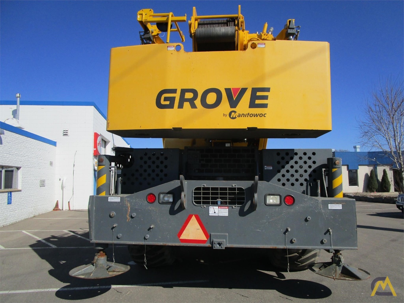 Grove RT880E 80-Ton Rough Terrain Crane For Sale Hoists & Material ...