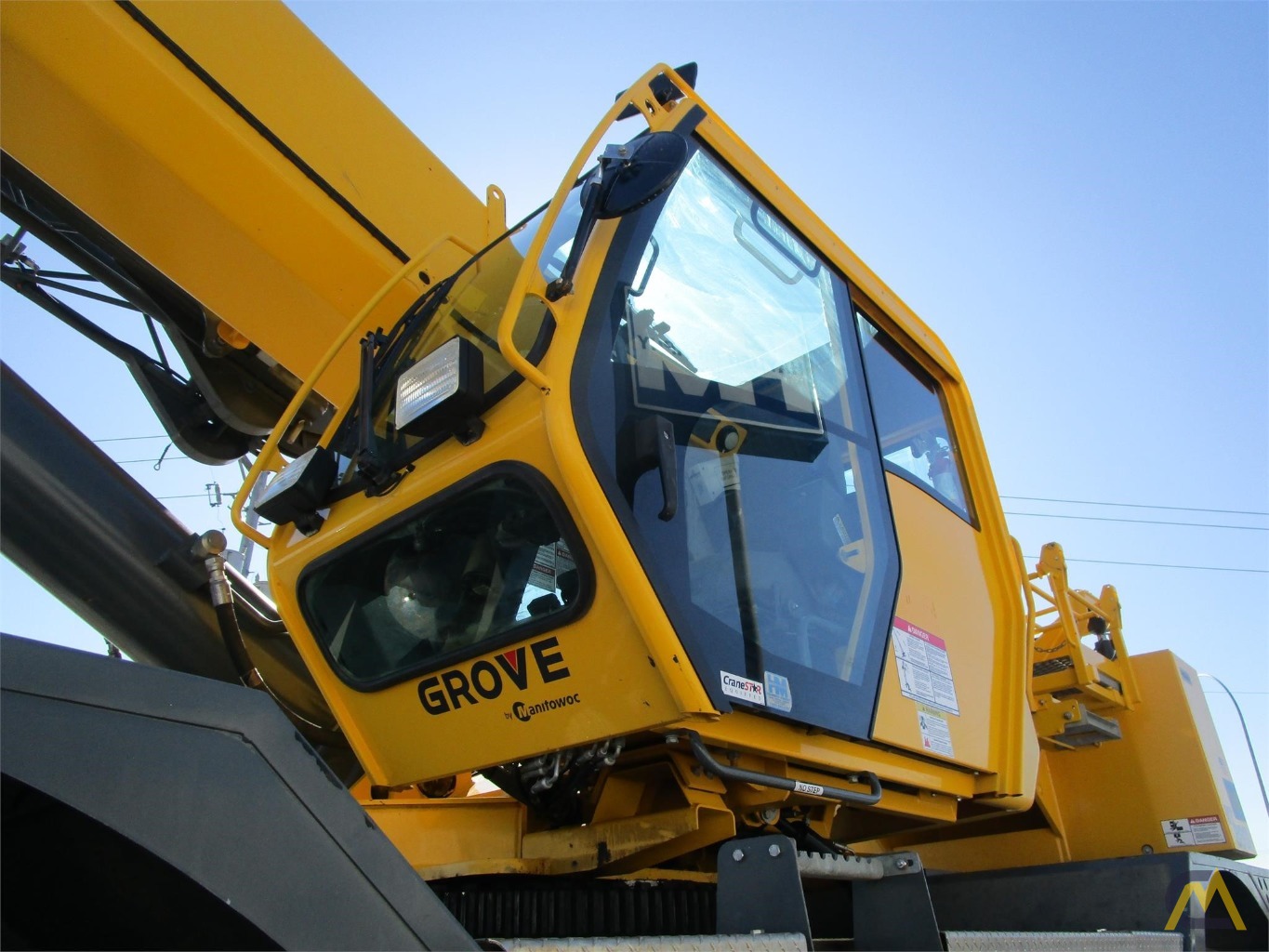 Grove RT880E 80-Ton Rough Terrain Crane For Sale Hoists & Material ...