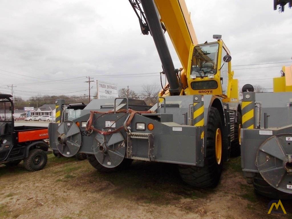 Grove RT880E 80-Ton Rough Terrain Crane For Sale Hoists & Material ...