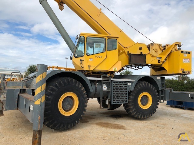 Grove RT880E 80-Ton Rough Terrain Crane For Sale Hoists & Material ...