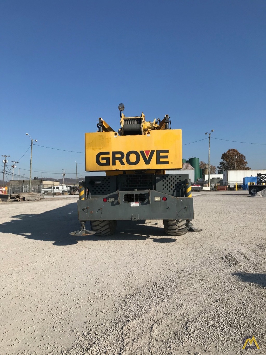 Grove RT880E 80-Ton Rough Terrain Crane For Sale Hoists & Material ...