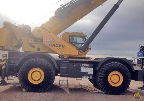 Grove RT890E 90-Ton Rough Terrain Crane For Sale Hoists & Material ...