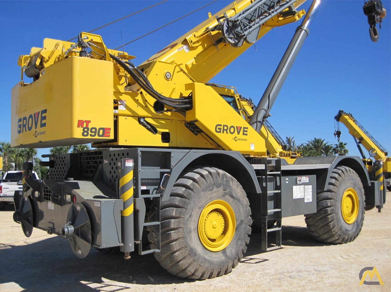 Grove RT890E 90-Ton Rough Terrain Crane SOLD Hoists & Material Handlers ...
