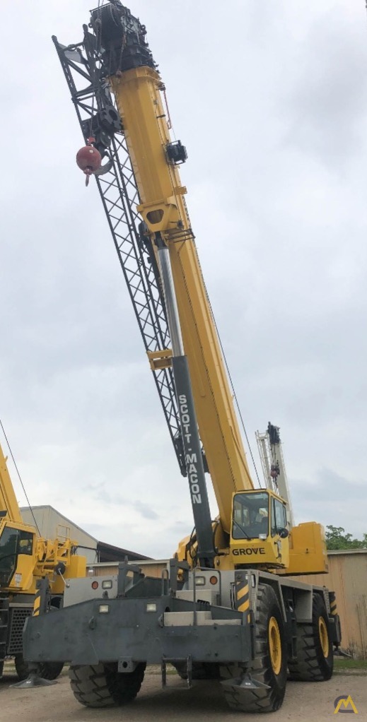 Grove RT9130E 130-Ton Rough Terrain Crane For Sale or Rent Hoists ...