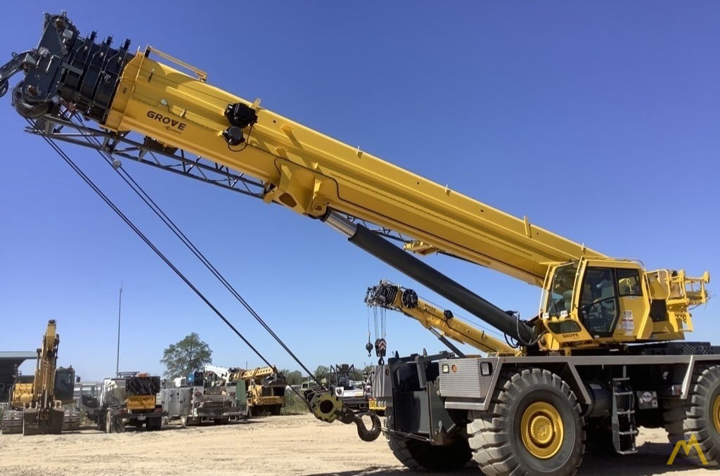Grove RT9130E-2 130-ton Rough Terrain Crane For Sale Hoists & Material ...