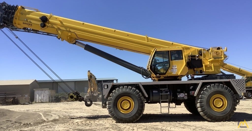 Grove RT9130E-2 130-ton Rough Terrain Crane For Sale Hoists & Material ...