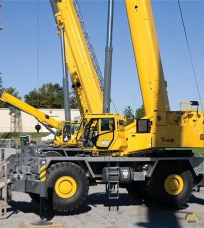 Grove RT9150E 150-Ton Rough Terrain Crane For Sale Hoists & Material ...