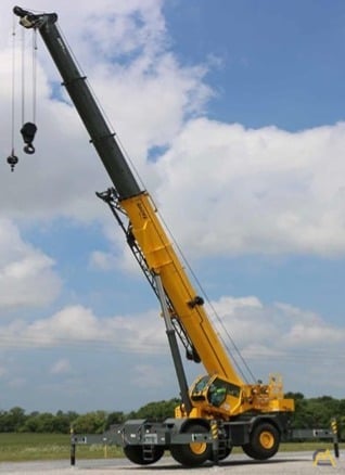 Grove RT9150E 150-Ton Rough Terrain Crane For Sale Hoists & Material ...