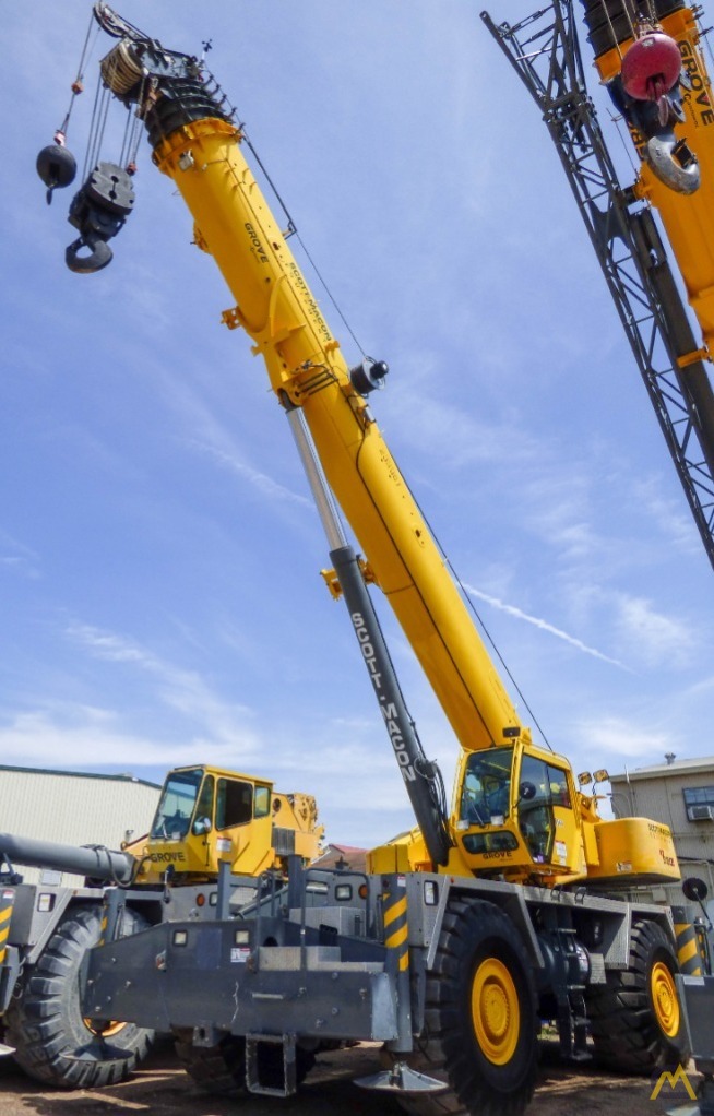 Grove RT9150E 150-Ton Rough Terrain Crane For Sale or Rent Hoists ...