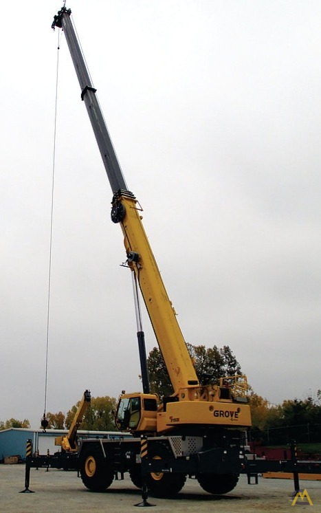 Grove RT9150E 150-Ton Rough Terrain Crane For Sale Hoists & Material ...