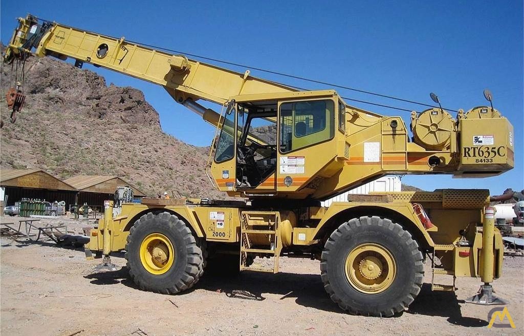Grove RTC635C 35-Ton Rough Terrain Crane For Sale Hoists & Material ...