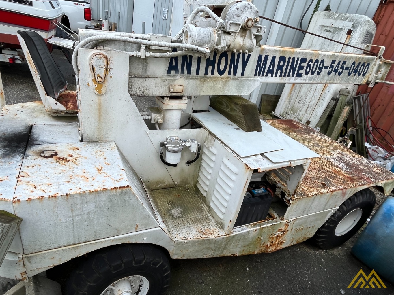 Grove Stevedore S4000 Carry Deck Crane w/ Rebuilt Onan Engine For Sale ...