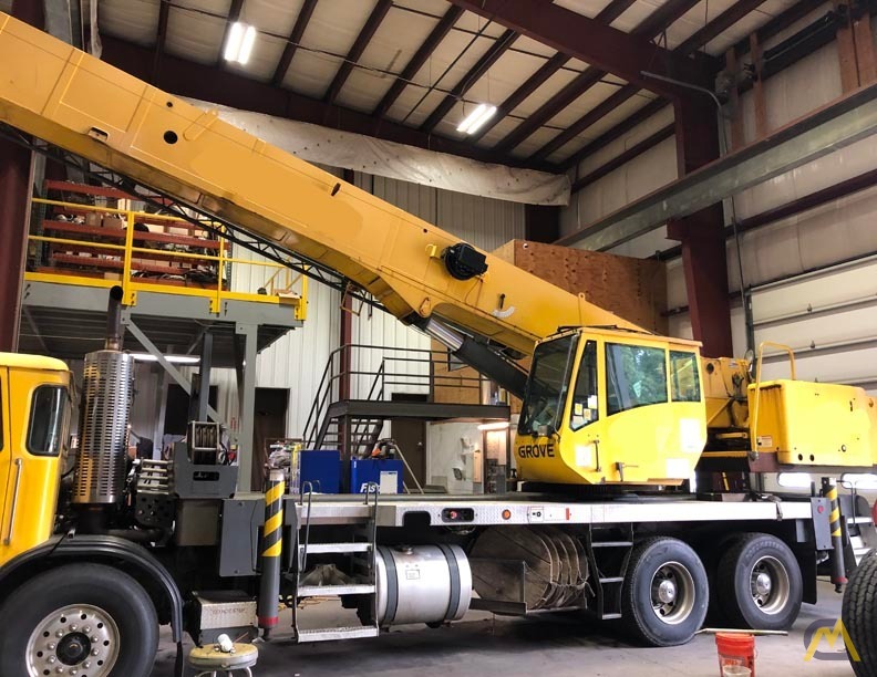 Grove TM500E-2 45-Ton Telescopic Truck Crane For Sale Hoists & Material ...