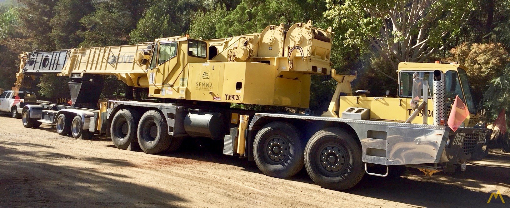 Grove TM9120 120-Ton Telescopic Boom Truck Crane For Sale Hoists ...