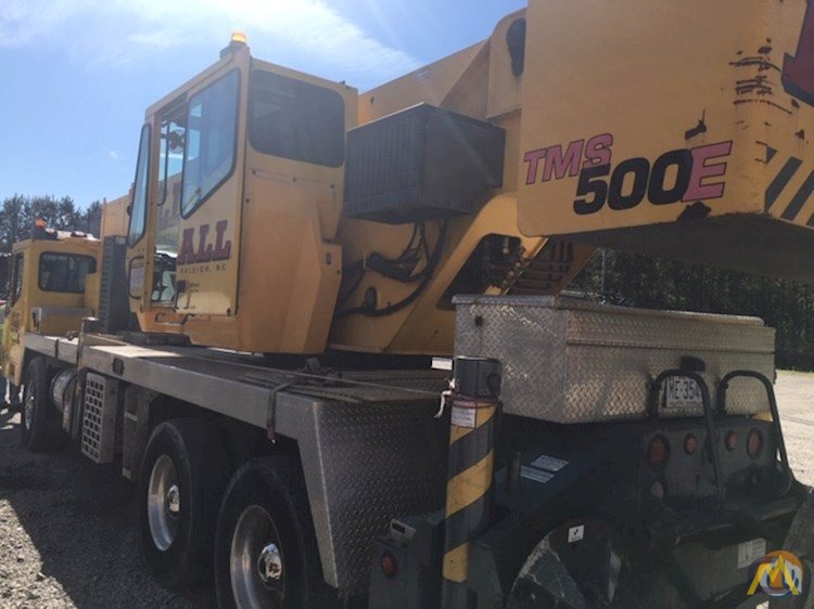 Grove TMS500E 40-Ton Telescopic Boom Truck Crane For Sale Hoists ...
