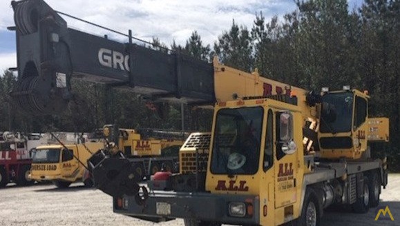Grove TMS500E 40-Ton Telescopic Boom Truck Crane For Sale Hoists ...