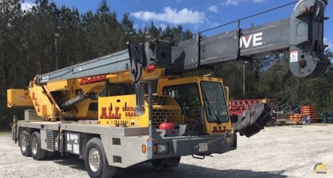 Grove TMS500E 40-Ton Telescopic Boom Truck Crane For Sale Hoists ...