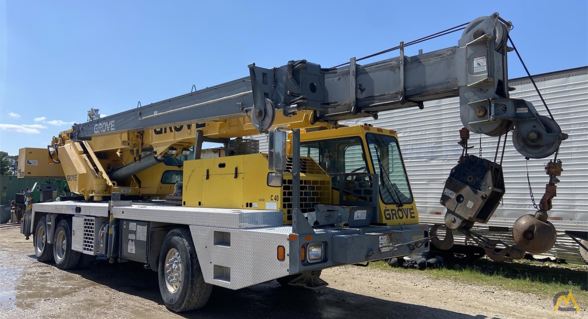 Grove TMS500E 40-Ton Telescopic Boom Truck Crane For Sale Hoists ...