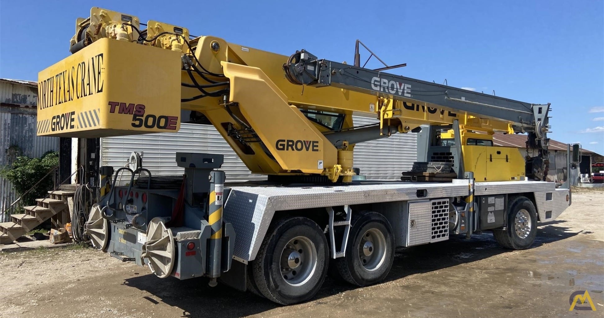 Grove TMS500E 40-Ton Telescopic Boom Truck Crane For Sale Hoists ...