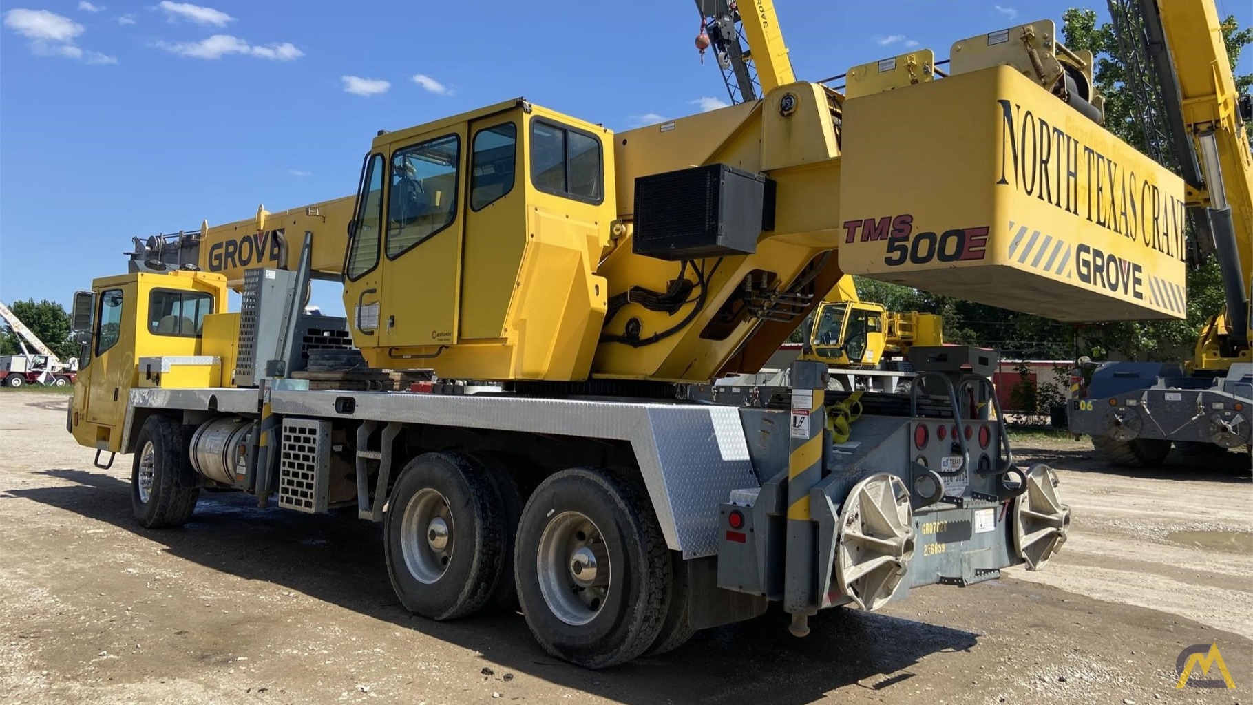 Grove TMS500E 40-Ton Telescopic Boom Truck Crane For Sale Hoists ...