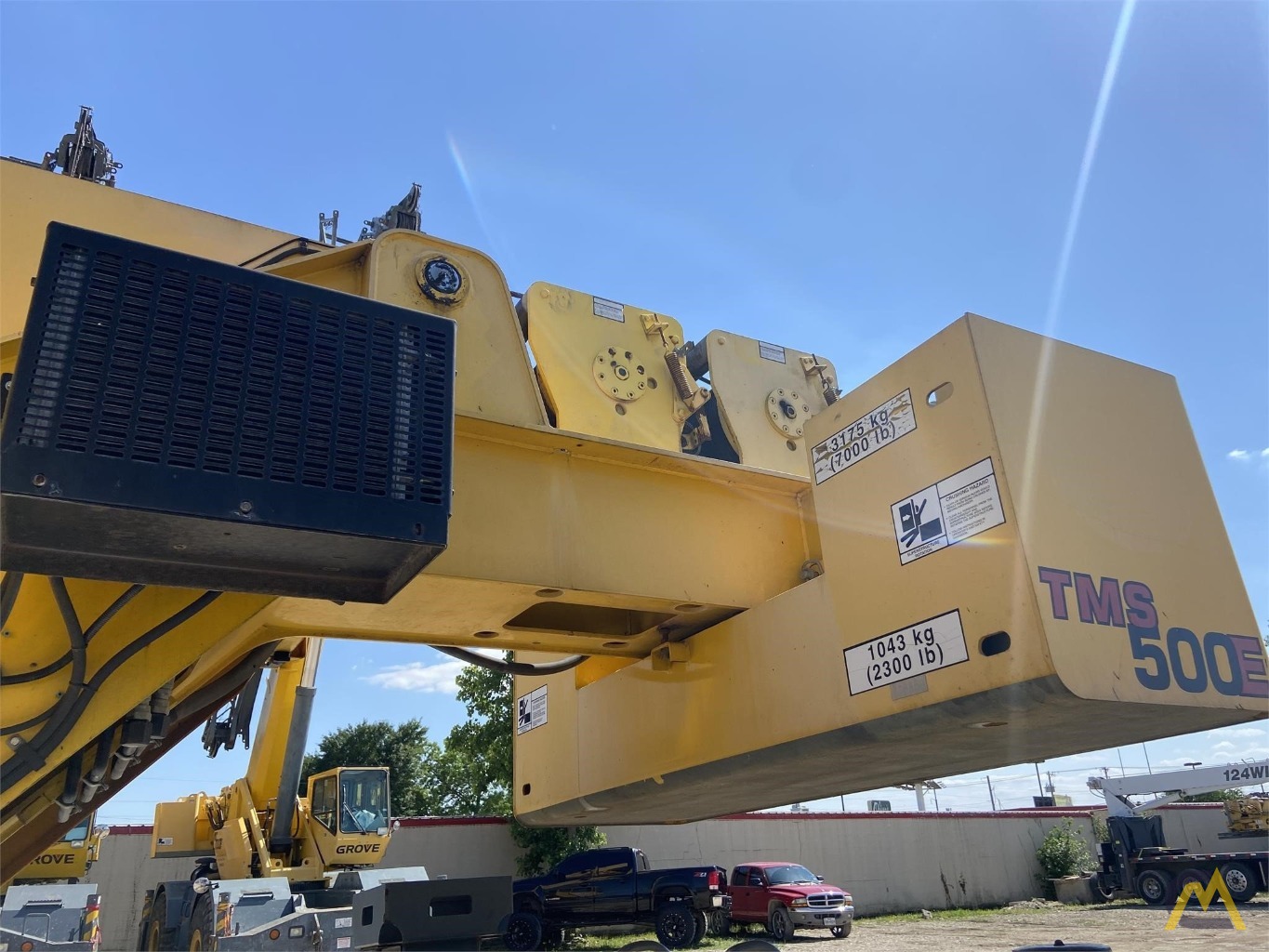 Grove TMS500E 40-Ton Telescopic Boom Truck Crane For Sale Hoists ...