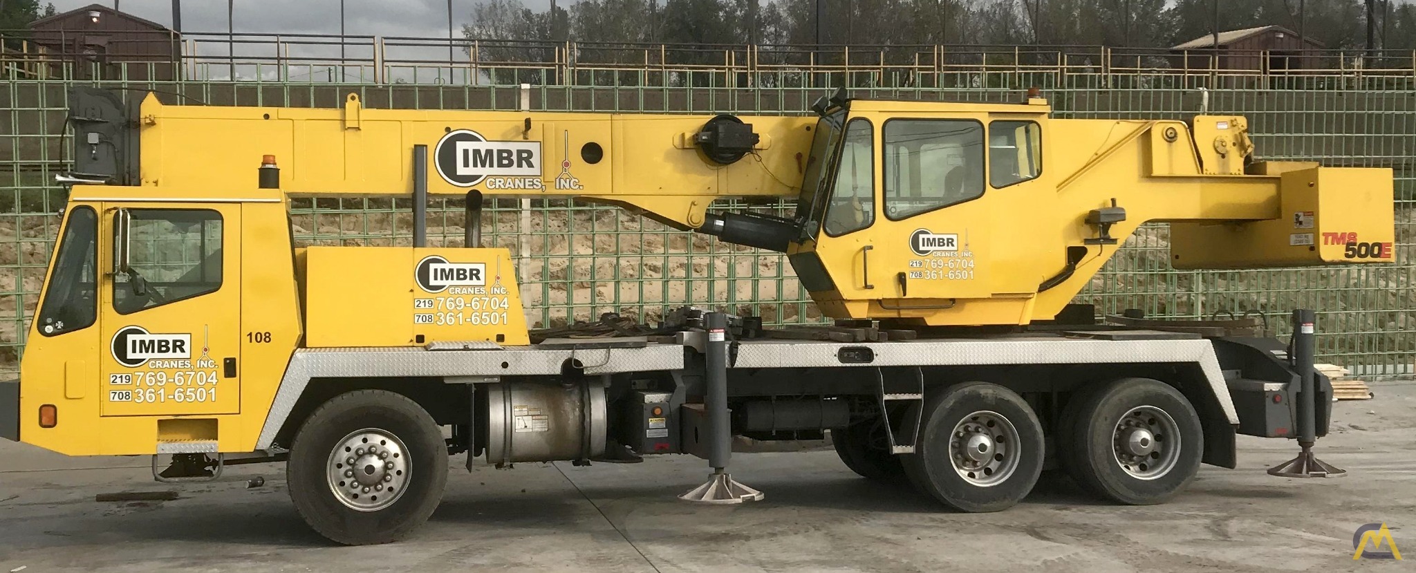 Grove TMS500E 40-ton Telescopic Boom Truck Crane For Sale Hoists ...