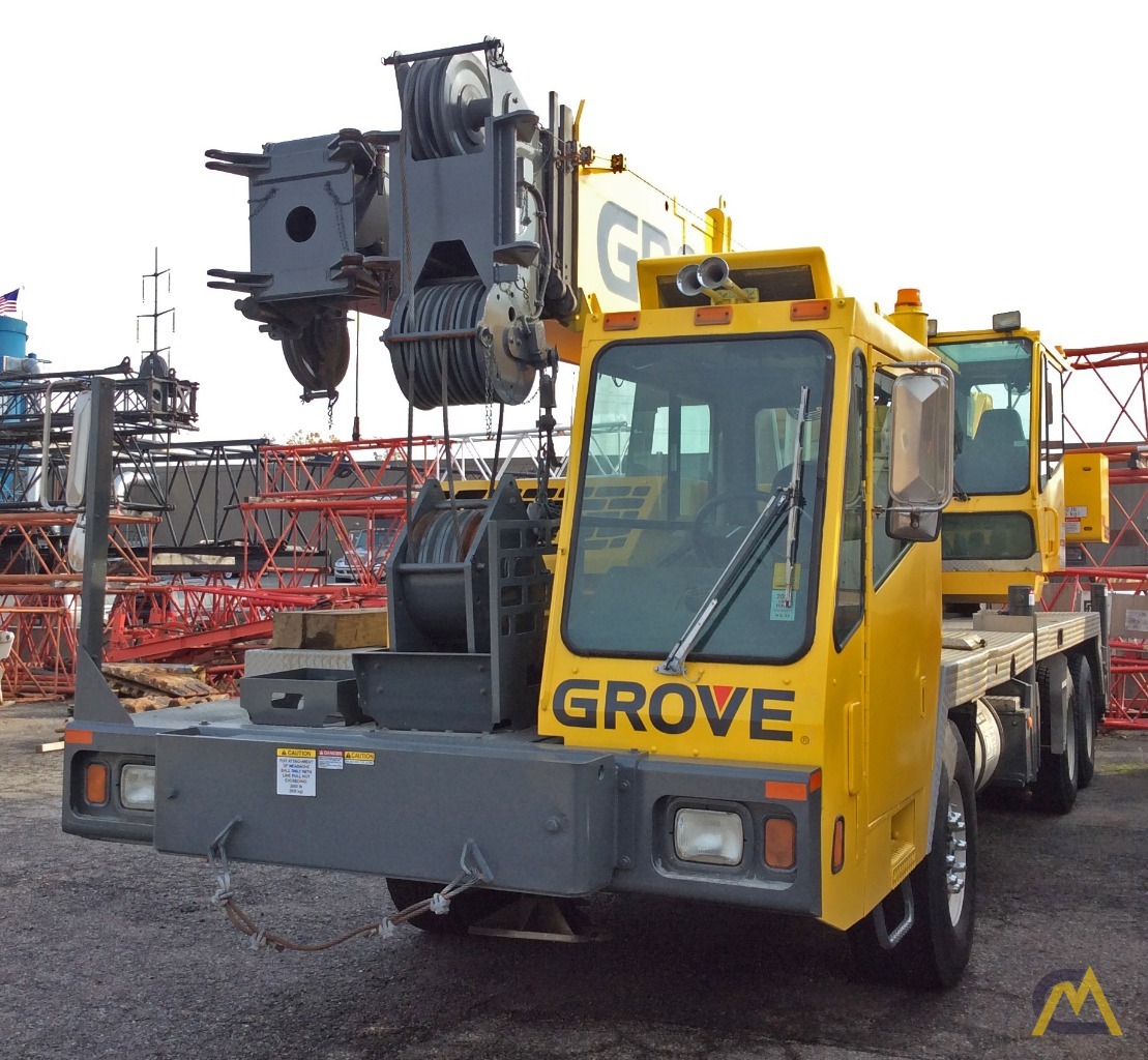 Grove TMS500E 40-Ton Telescopic Truck Crane For Sale Hoists & Material ...