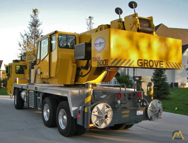 Grove TMS500E 40-Ton Telescopic Truck Crane For Rent Hoists & Material ...