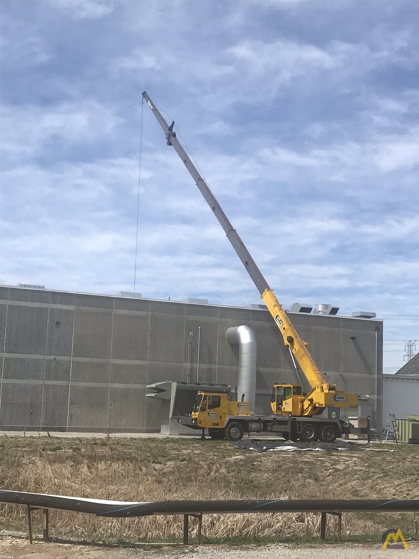 Grove TMS500E 40-ton Telescopic Boom Truck Crane For Sale Hoists ...