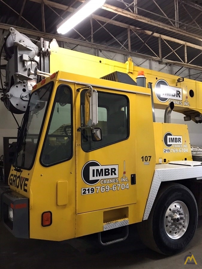 Grove TMS500E 40-ton Telescopic Boom Truck Crane For Sale Hoists ...