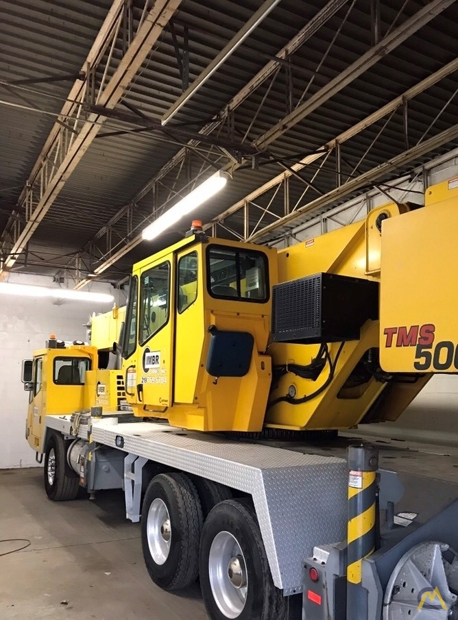 Grove TMS500E 40-ton Telescopic Boom Truck Crane For Sale Hoists ...