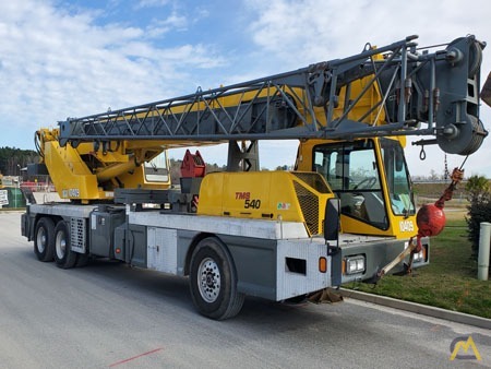Grove TMS540 40-ton Telescopic Boom Truck Crane For Sale Hoists ...