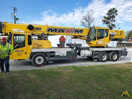 Grove TMS540 40-ton Telescopic Boom Truck Crane For Sale Hoists ...